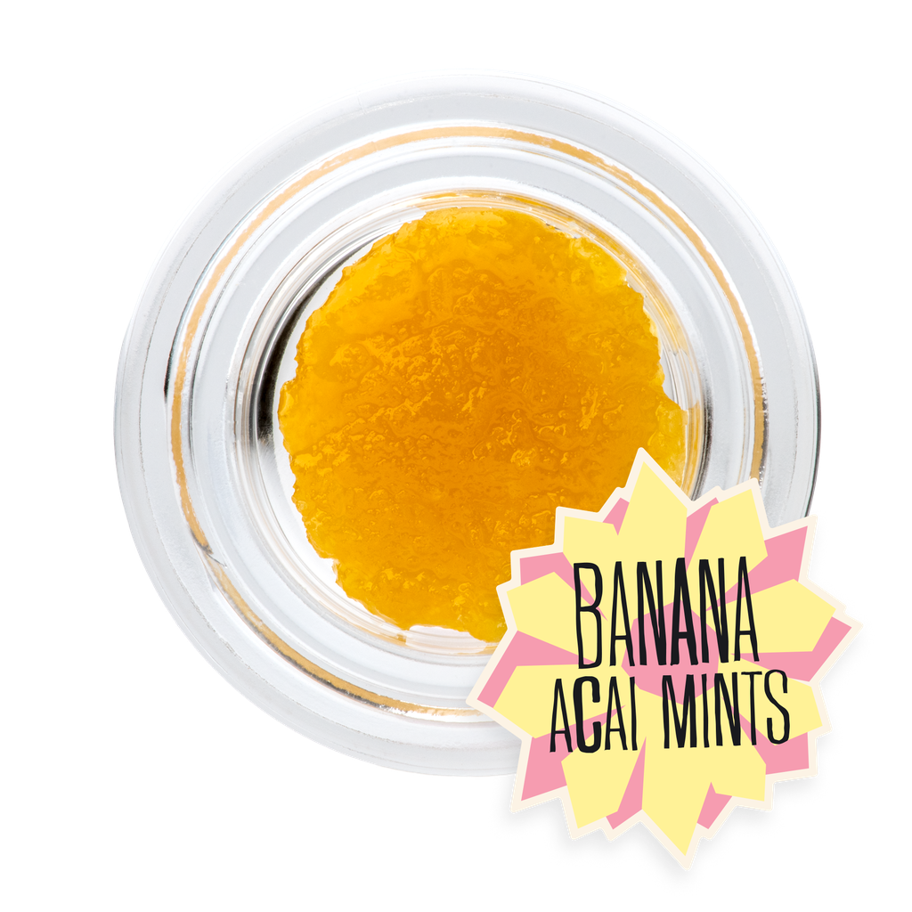 Banana Acai Mints 3.5g Cured Sugar | Curaleaf Columbia, MD | Medical ...