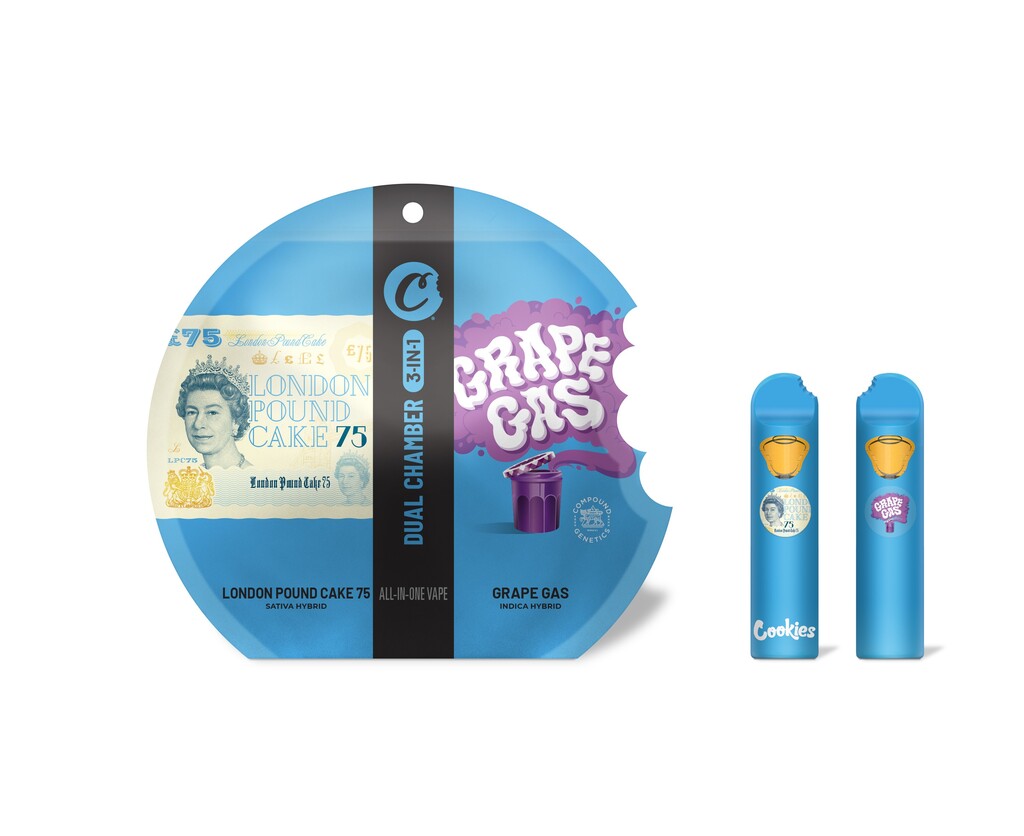 Buy London Pound Cake 75 / Grape Gas 1 gram Dual Chamber 3-in-1 Pen | 1 ...