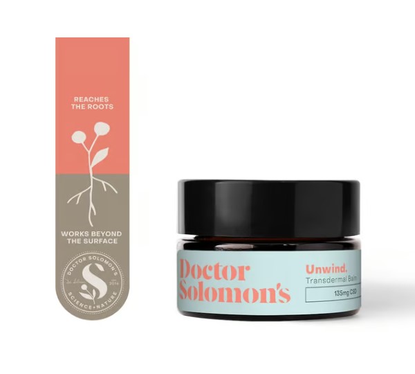 Buy 3:1 CBD:THC Unwind Balm | 45mg | Dr. Solomon's | Cannabis Cumberland