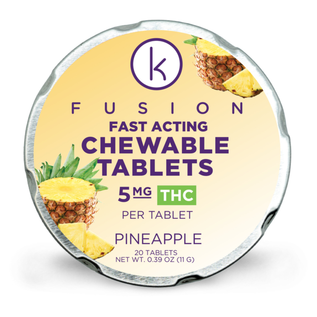 Buy Pineapple 100mg / 20pk Tablets | 100mg / 20pk | K Fusion | Cannabis ...