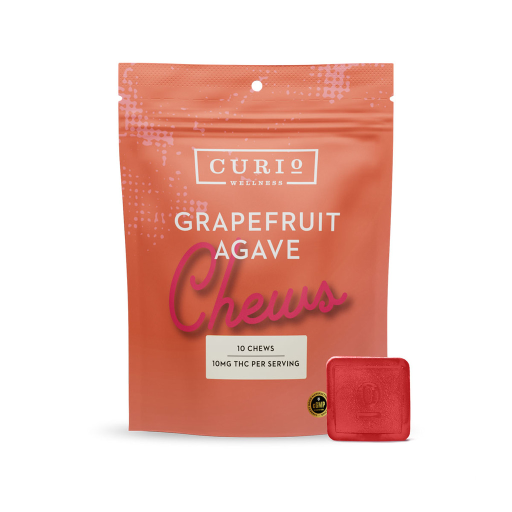 Buy Grapefruit Agave Chews | 100mg / 10pk | Curio | Cannabis Burtonsville