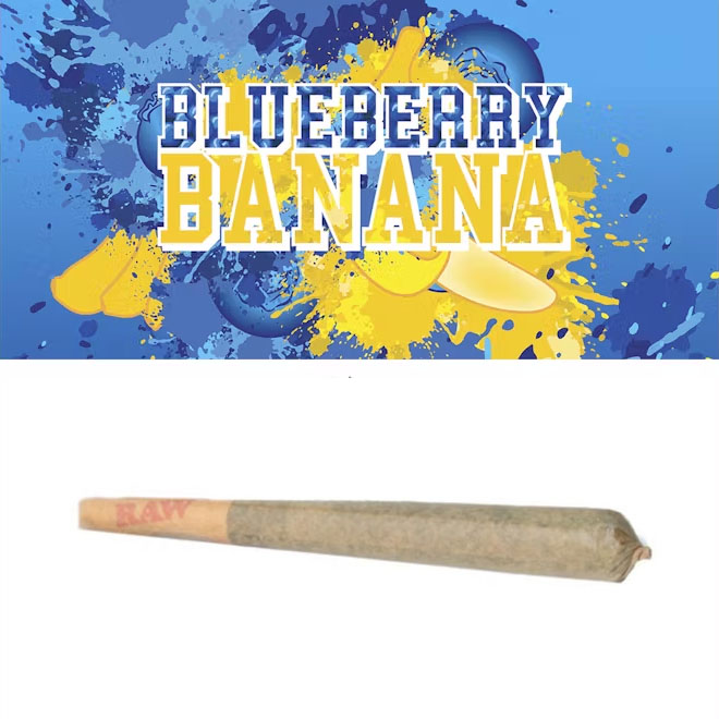 Buy Blueberry Banana Pre-Rolled Joints | 2pk / 1g | Cookies | Cannabis ...