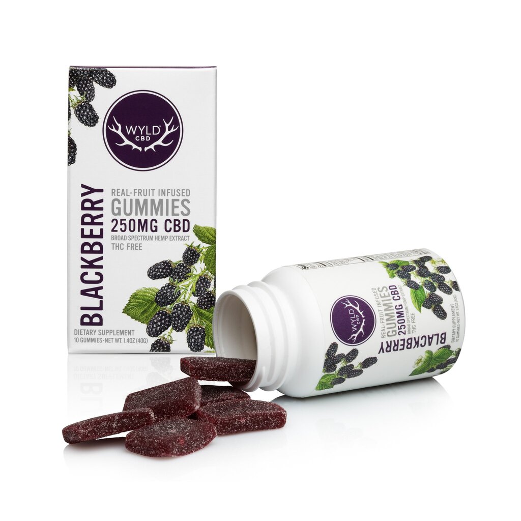 Wyld Huckleberry Gummy Candy CBD, 250mg, 10pk in Carson City, NV