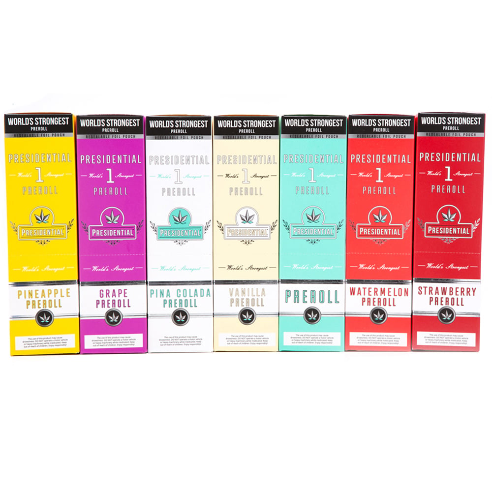 Presidential Peach Mango Infused Pre-Roll Single, 1g, 1pk in Flamingo, NV