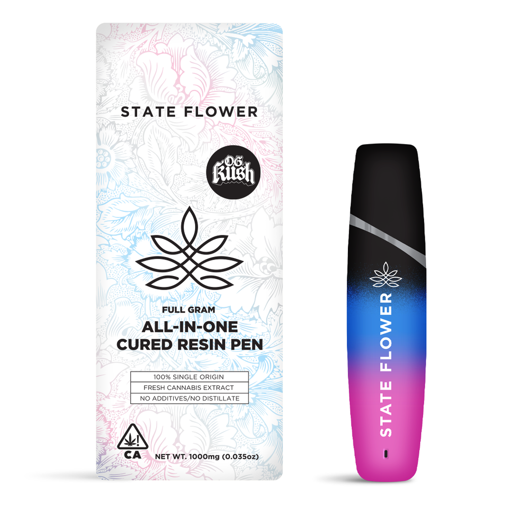 Buy OG Kush 1 gram Cured Resin All-in-One Pen | 1 gram | State Flower ...