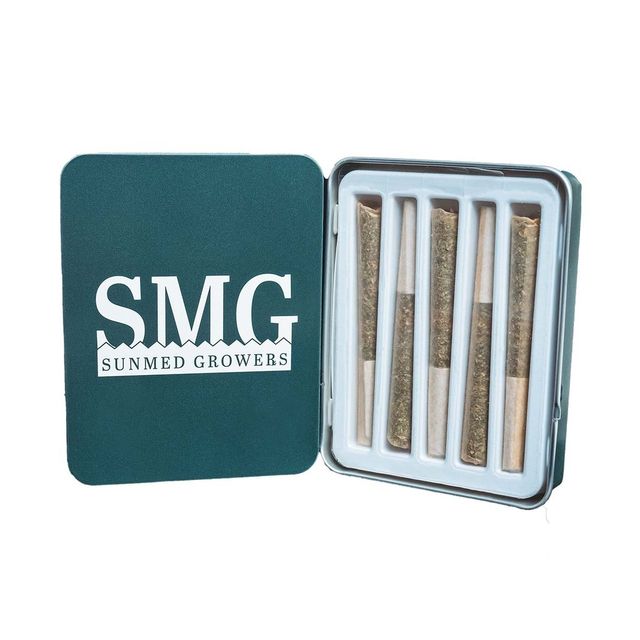 Buy Gush Mints 5pk / 2.5g Pre-Rolled Joints | 5pk / 2.5g | SunMed ...