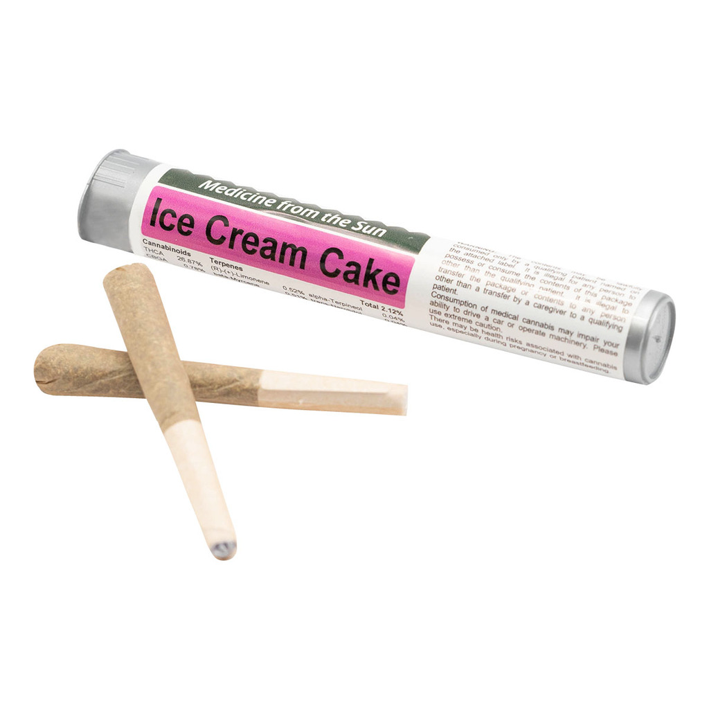 Buy Ice Cream Cake 2pk / 1g Pre-Rolled Joints | 2pk / 1g | SunMed ...