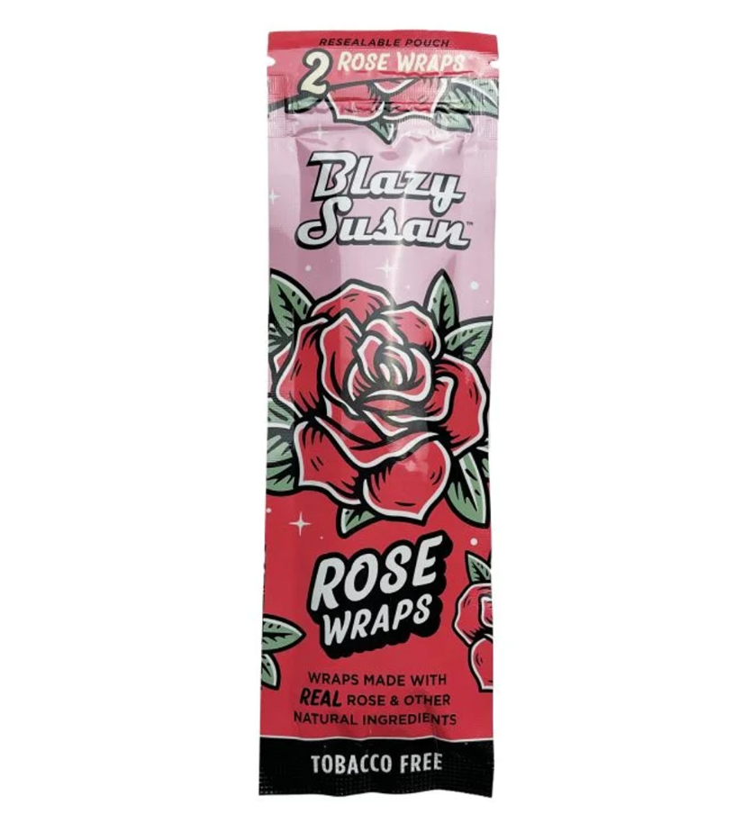 Buy Natural Rose Wraps 2pk Each Smoking Accessory | 2pk Each | Blazy ...