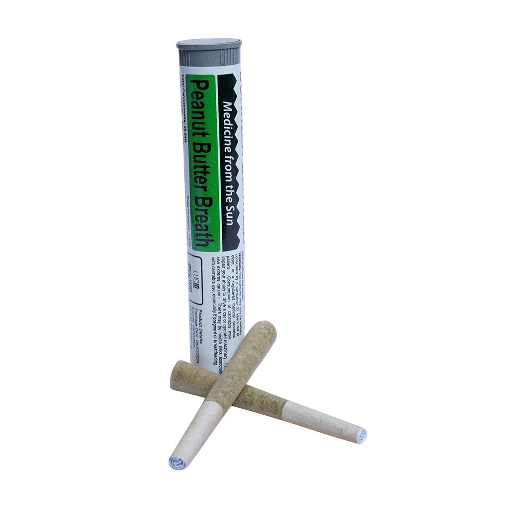 Buy Peanut Butter Breath 2pk / 1g Pre-Rolled Joints | 2pk / 1g | SunMed ...