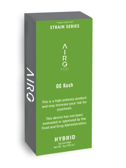 Buy OG Kush | 1g Distillate Vape Cart 1g Strain Specific Distillate ...