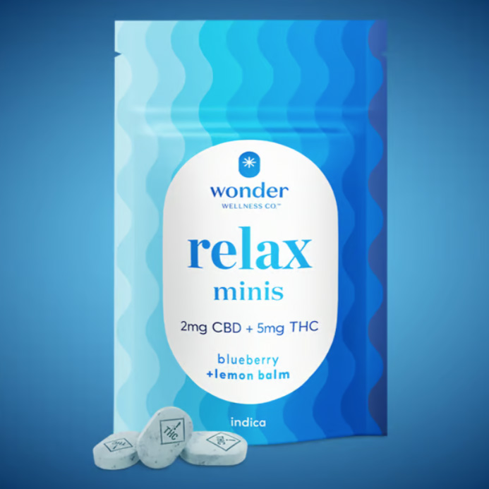 Buy Relax Blueberry Mini 5mg/20pk Troche | 5mg/20pk | Wonder Wellness ...