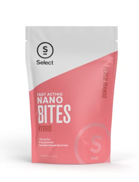 Buy Nano Bites Peach Mango Gummies online - gLeaf - Rockville | Rockville