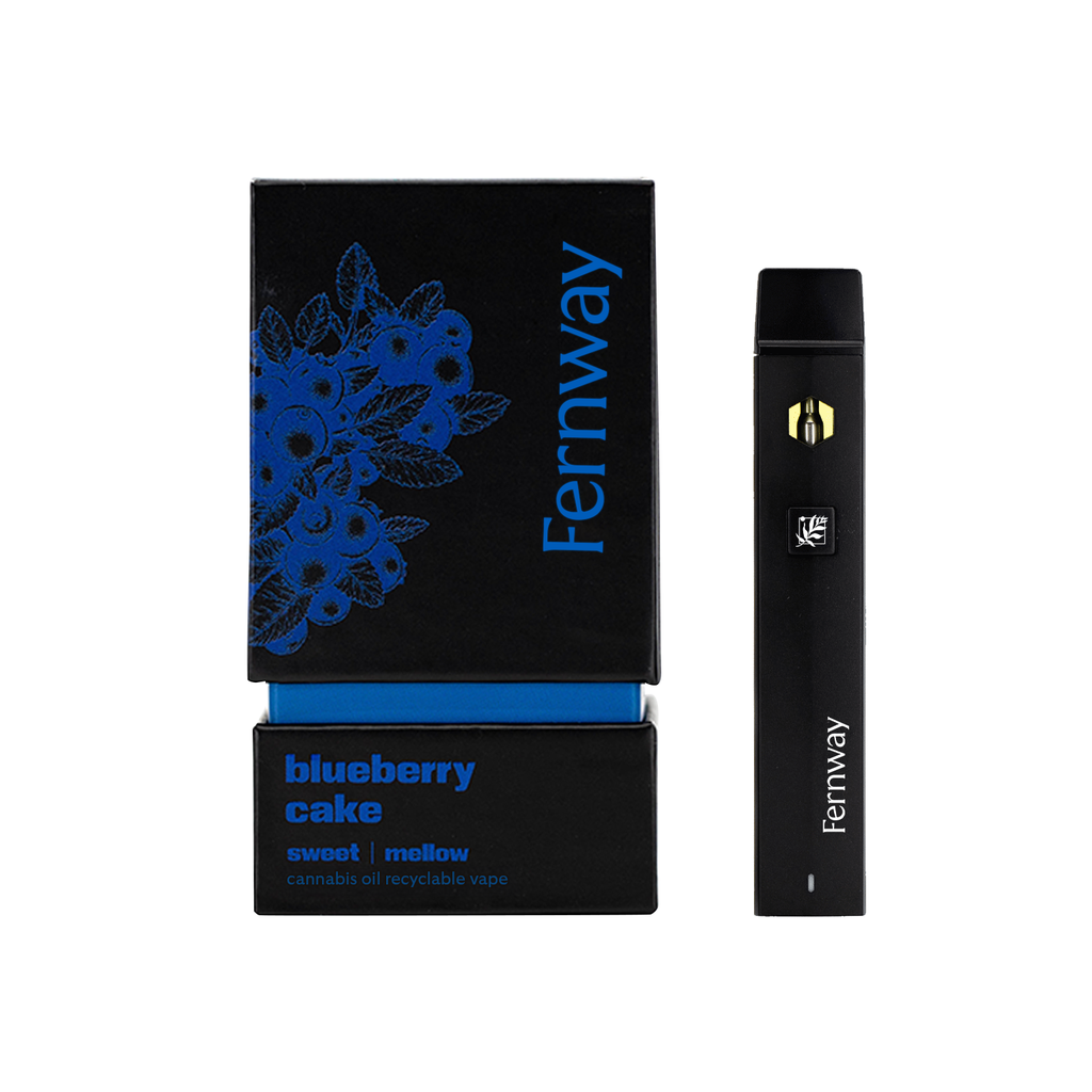 Buy Blueberry Cake Disposable Pen | 1g | Fernway | Cannabis Maplewood