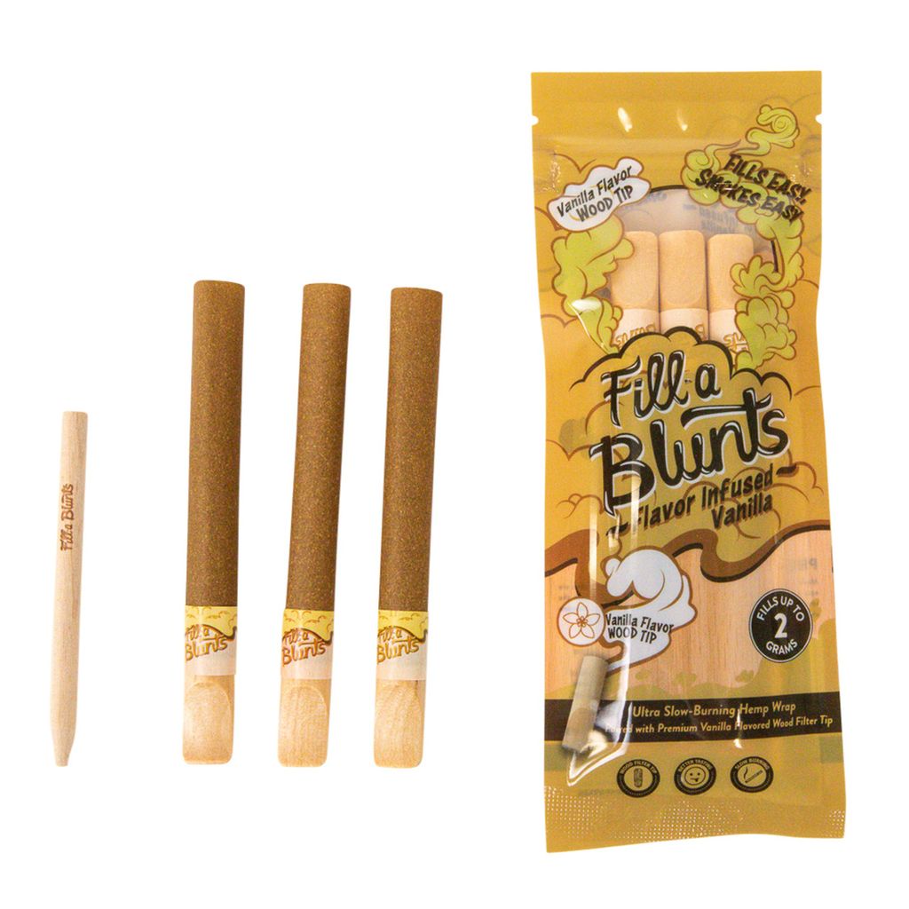 Buy 2G Blunt Tubes w/ Vanilla Flavor Wood Tips 3pk Each | 3pk Each ...