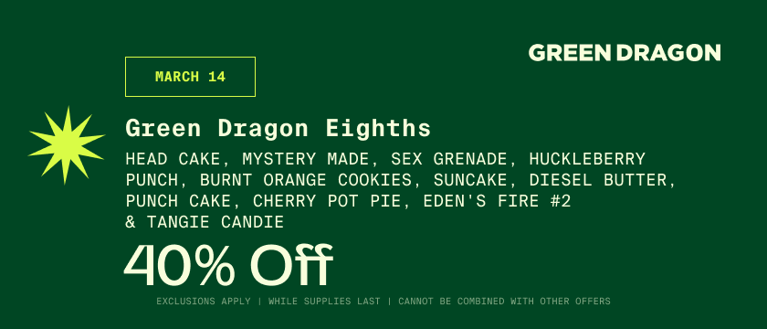 Welcome to Green Dragon Summerfield - buy cannabis online | Summerfield