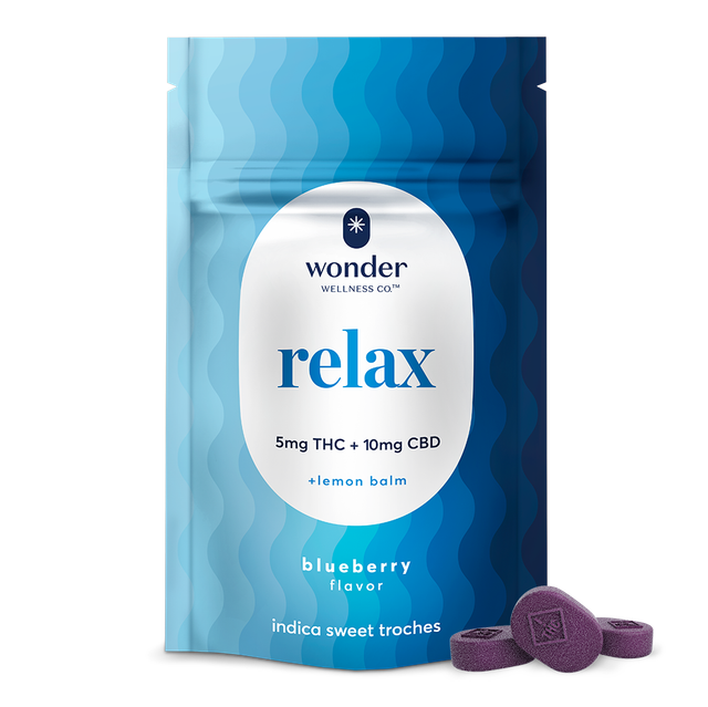 Buy Relax 1:2 Blueberry 100mg [20pk] Troches 100mg [20pk] online - Zen ...