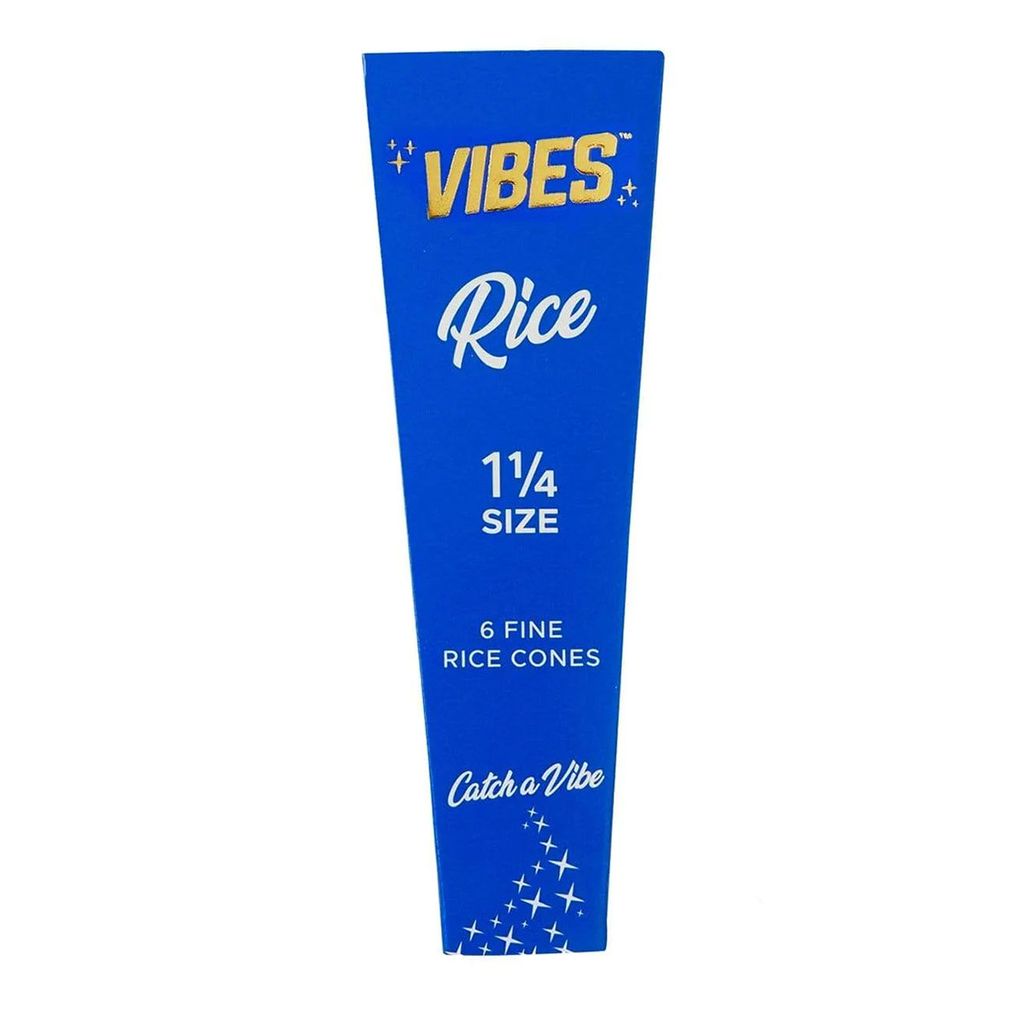 Buy 1 1/4" Rice Pre-Rolled Cones 6pk Each | 6pk Each | Vibes | Cannabis ...