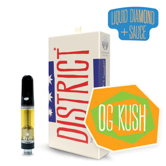 Buy OG Kush 1g Liquid Diamonds & Sauce Cart online - gLeaf - Frederick ...