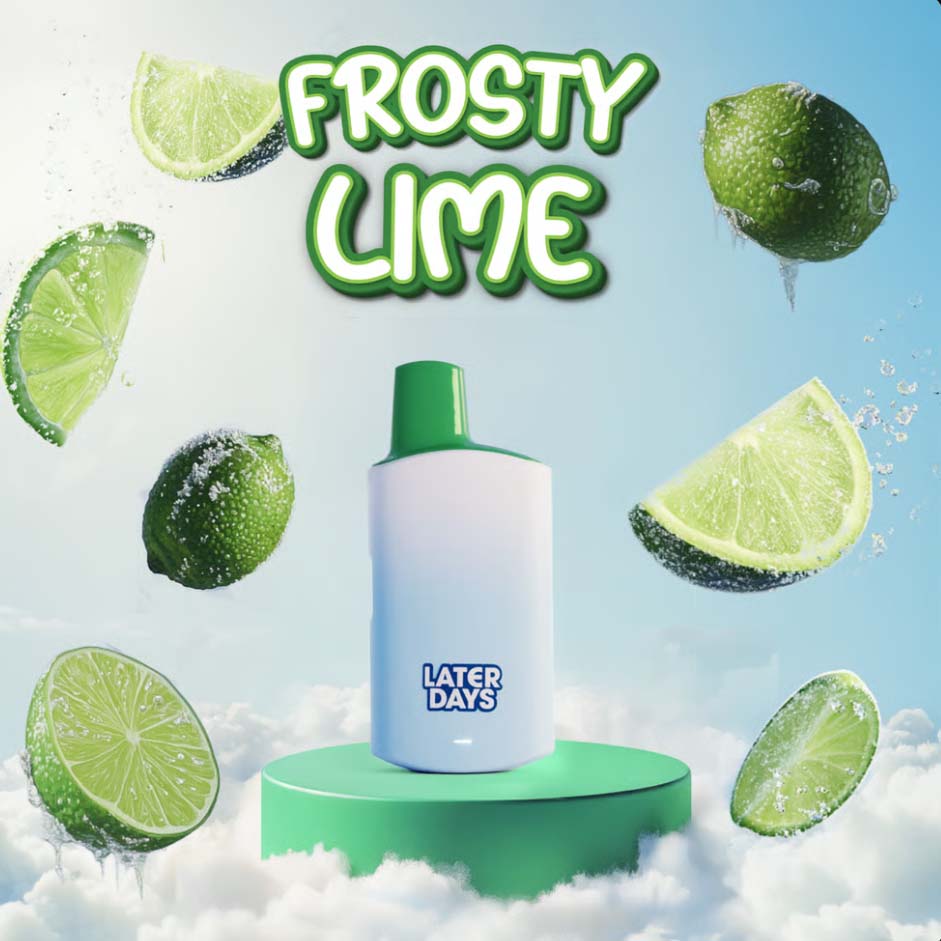 Buy Frosty Lime 1g Disposable Pen | 1g | Later Days | Cannabis Phillipsburg
