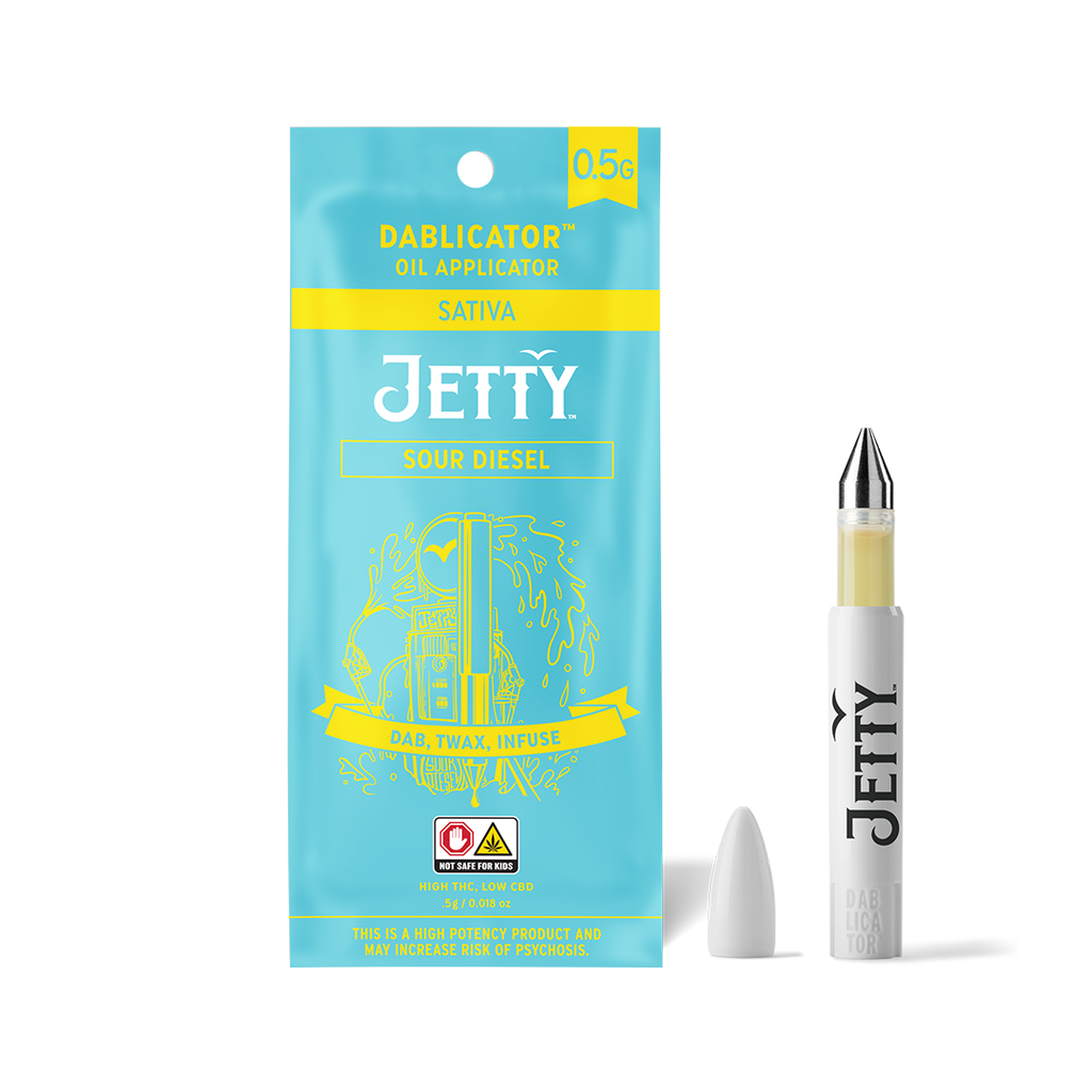Buy Sour Diesel High THC 0.5g Dablicator | 0.5g | Jetty | Cannabis ...