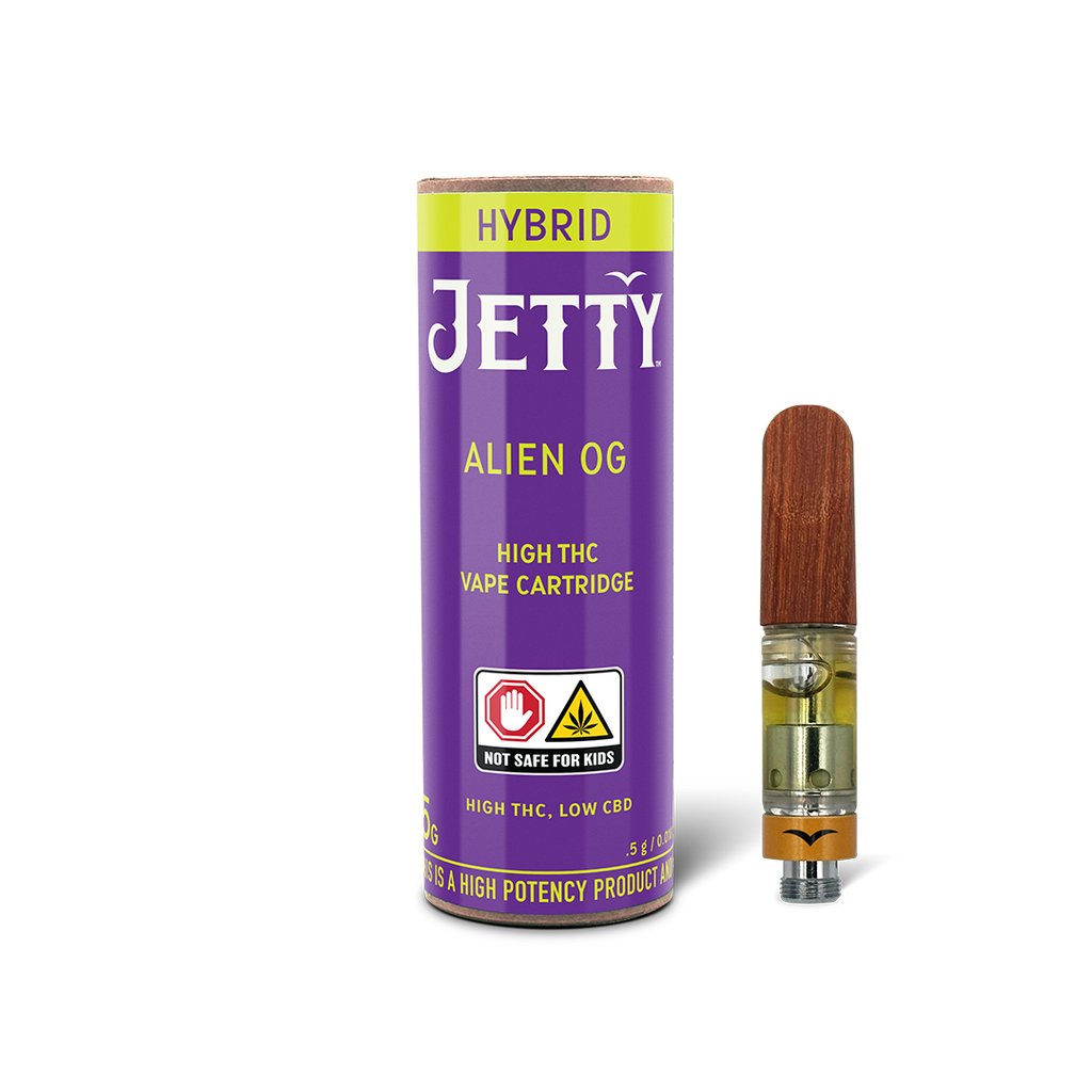 Buy Alien OG 0.5g Cartridge | 0.5g | Jetty | Cannabis Phillipsburg