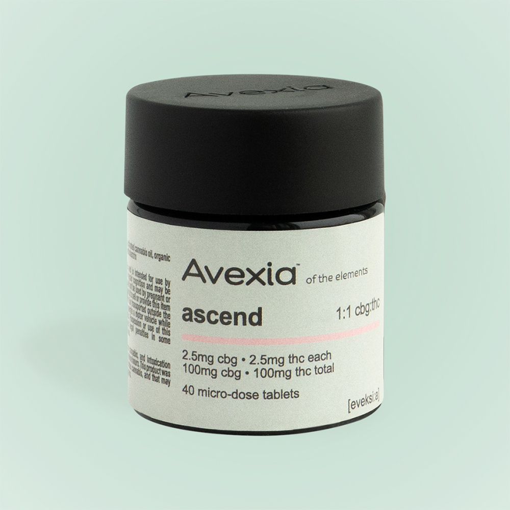 Avexia Tablets 1:1 CBG Capsule/Tablet Edible, 100mg in Elkridge, MD