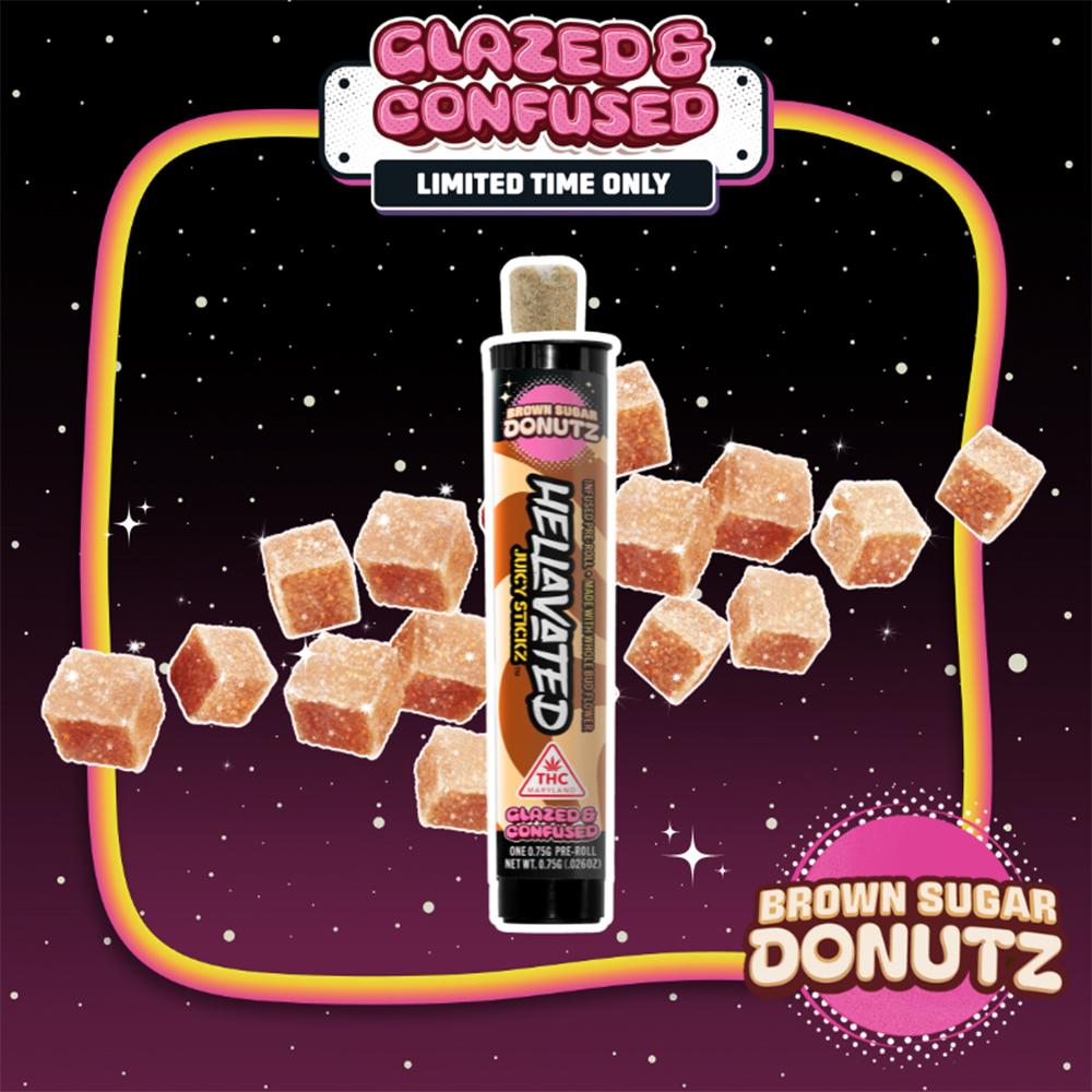 Buy Brown Sugar Donutz 1pk / 0.75g Infused Joints | 1pk / 0.75g ...