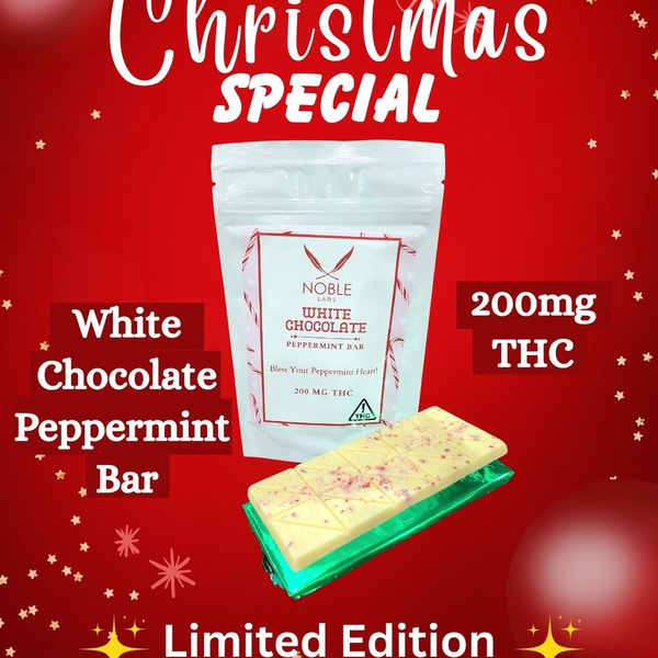 Buy Chocolate Bar | White Chocolate Peppermint Bar 200mg [20 pcs ...